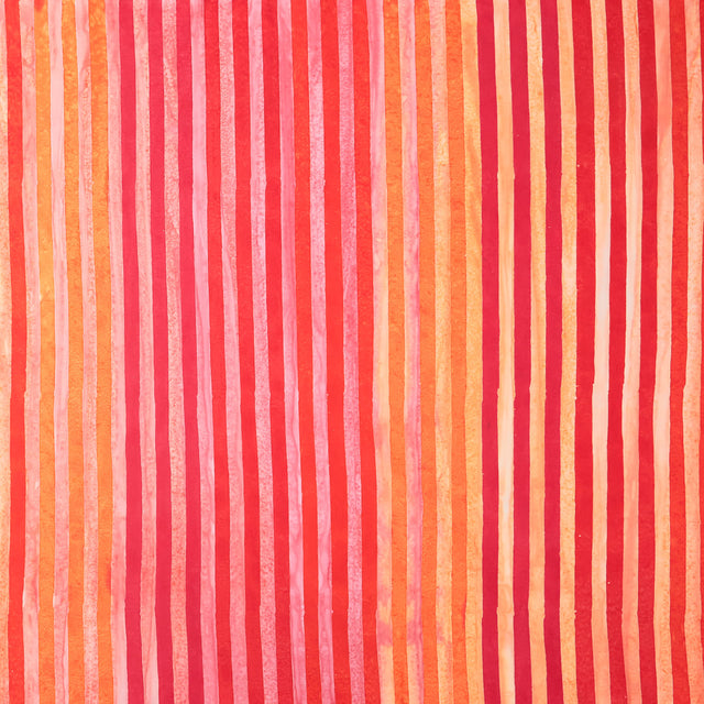 Artisan Batiks - World of Stripes Sunset Yardage