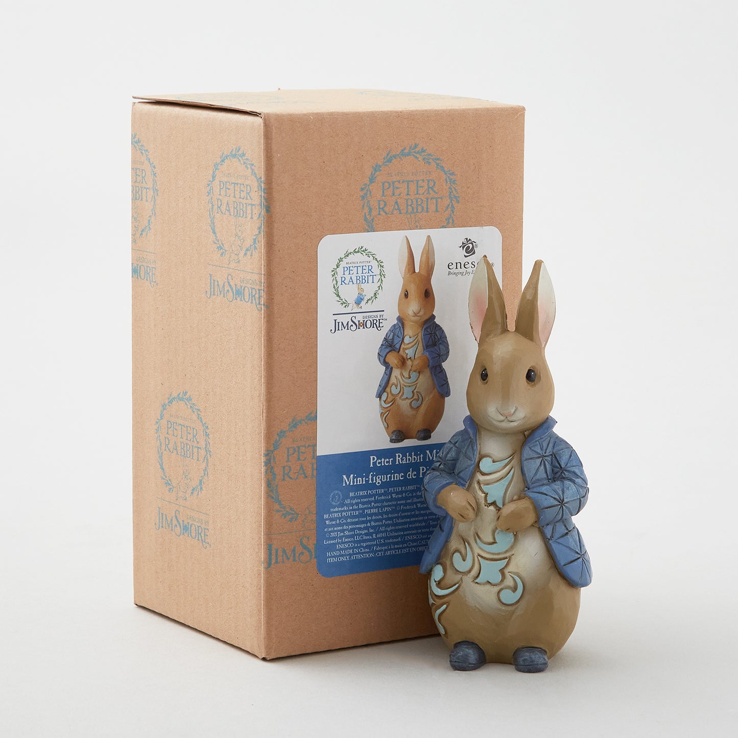 Jim Shore Heartwood Creek Mini Peter Rabbit Figurine