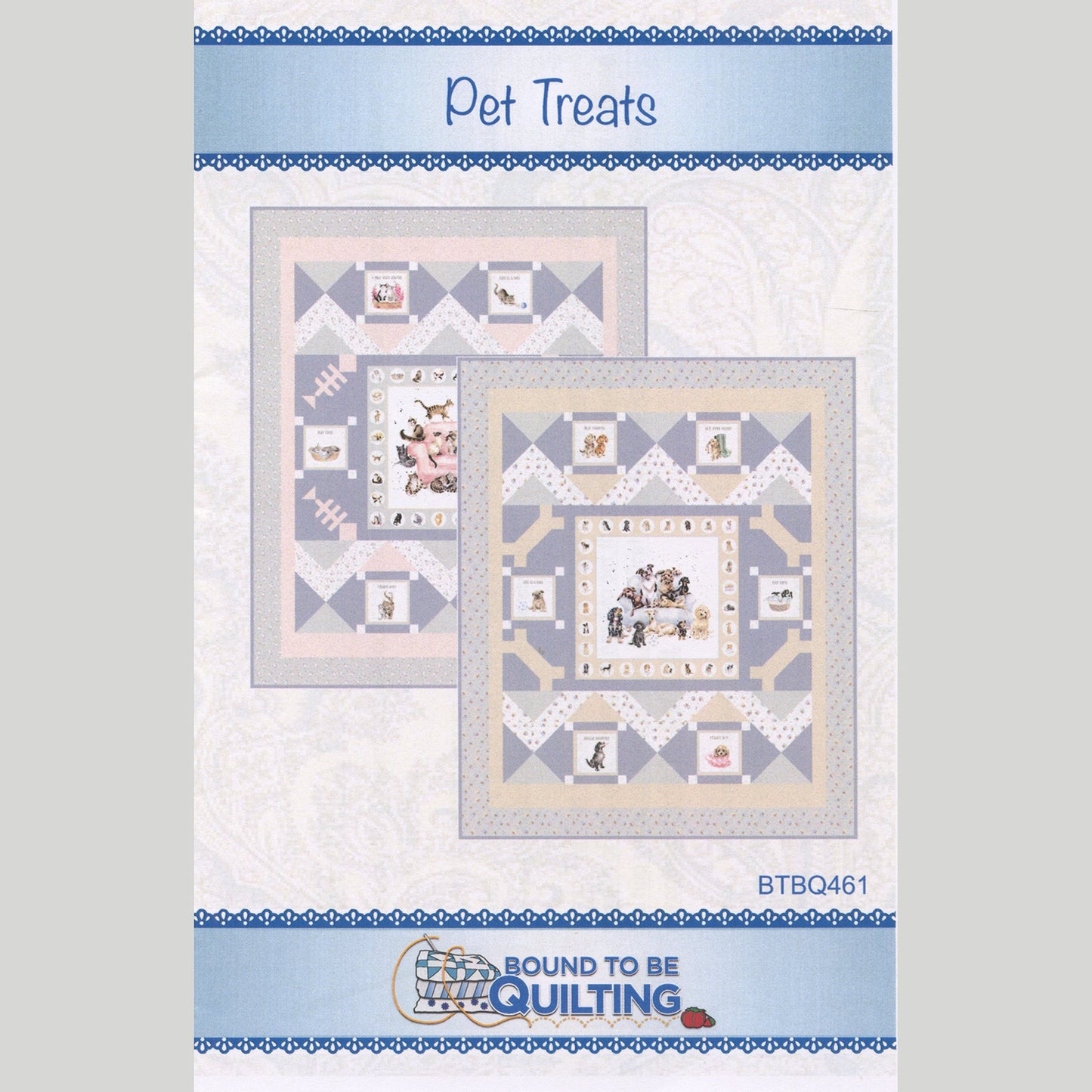 Pet Treats Quilt Kit - Cats