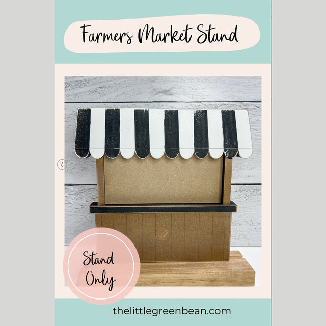 Farmers Market Collection - Farm Market Stand Frame