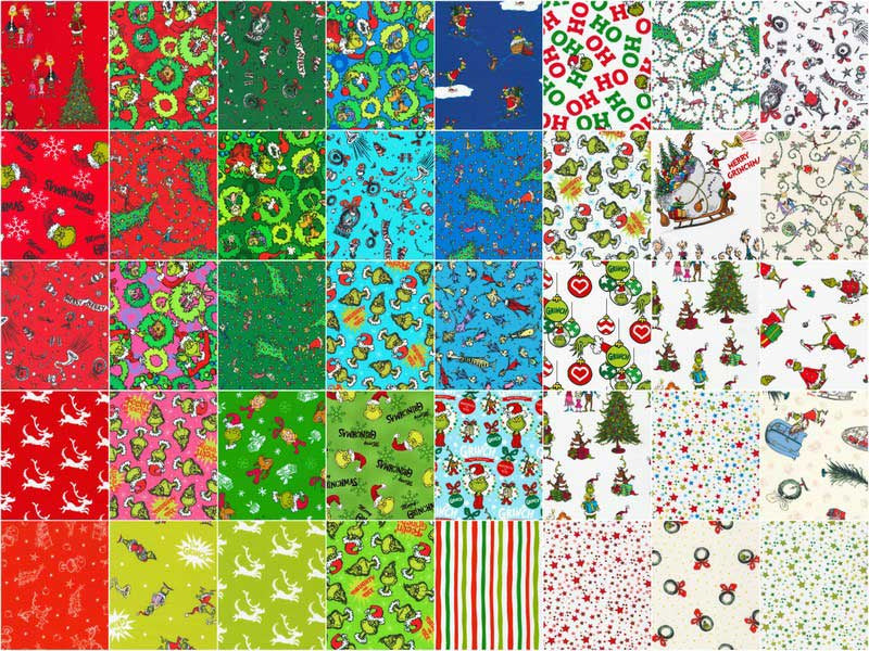 How the Grinch Stole Christmas Ten Squares