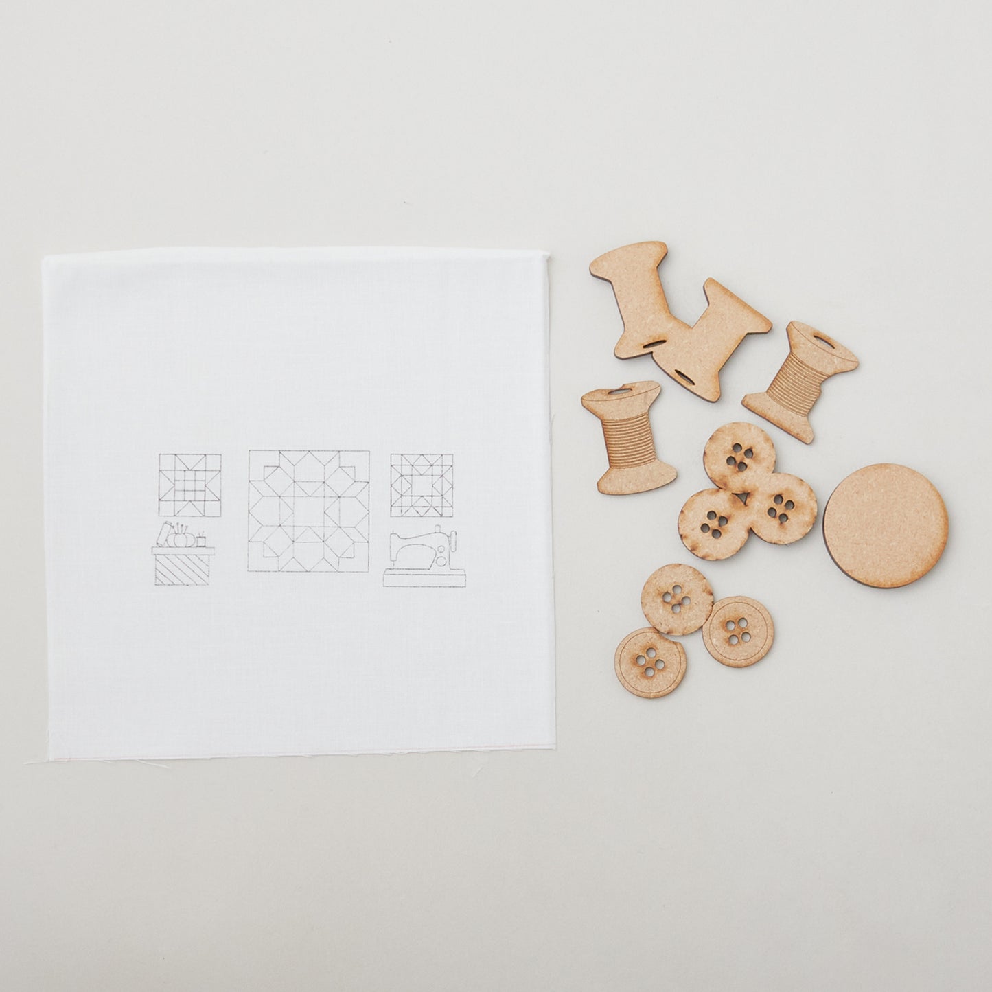 Farmers Market Collection - Sewing Room Embroidery Kit