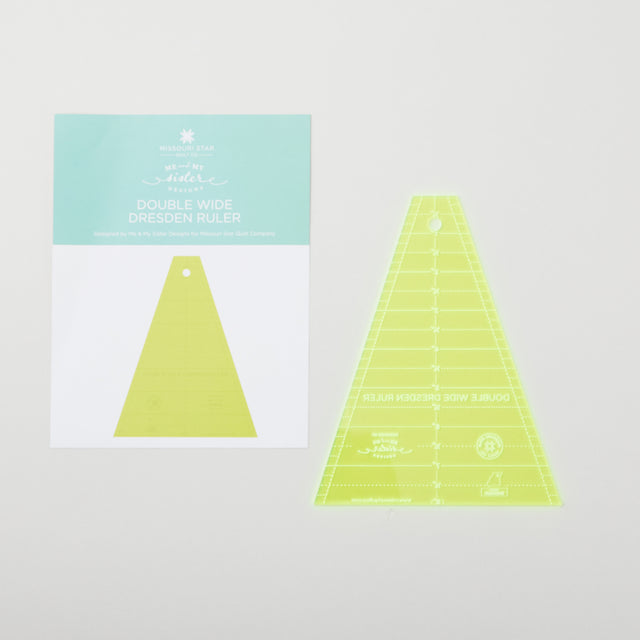 Double Wide Dresden Ruler