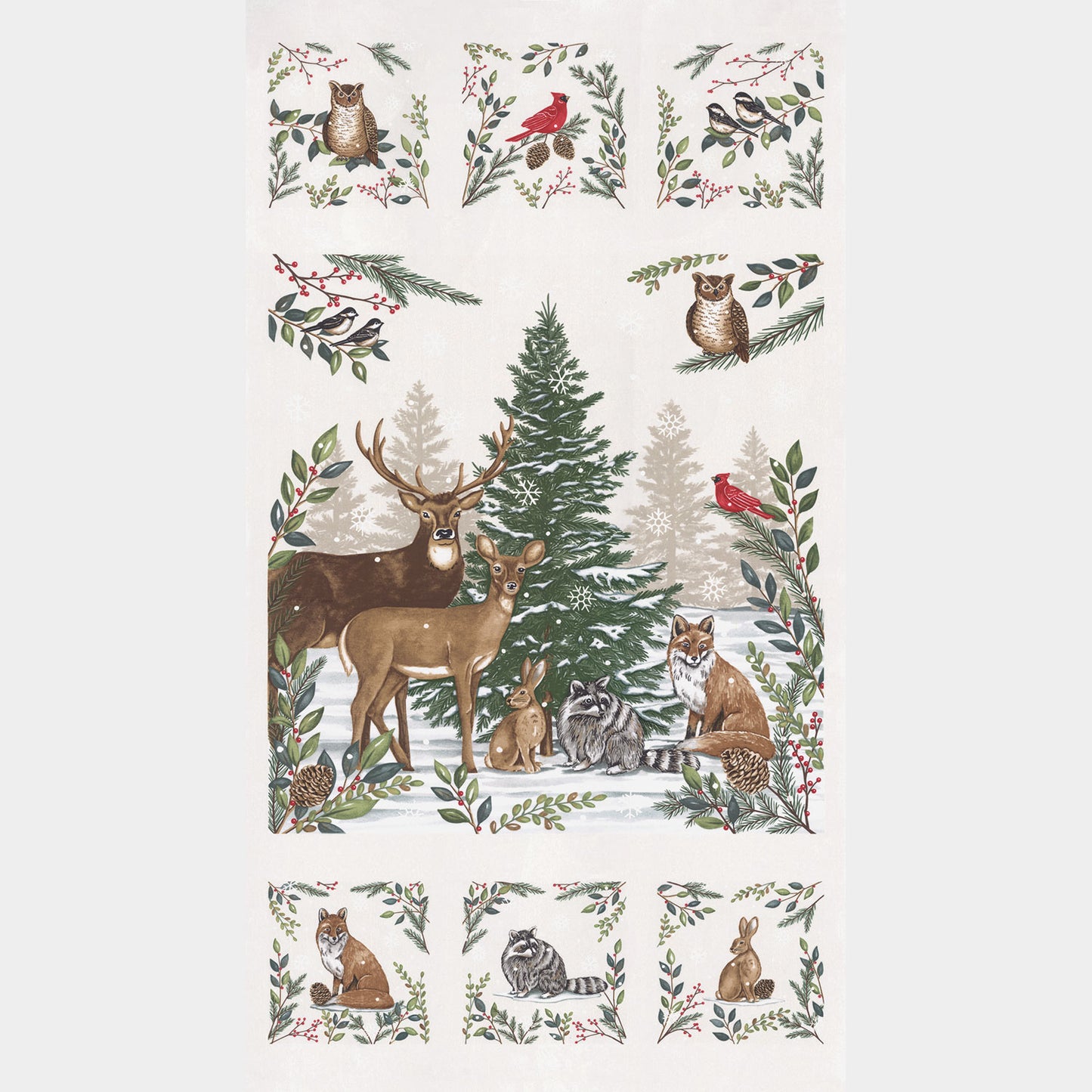 Woodland Winter Fat Quarter Bundle