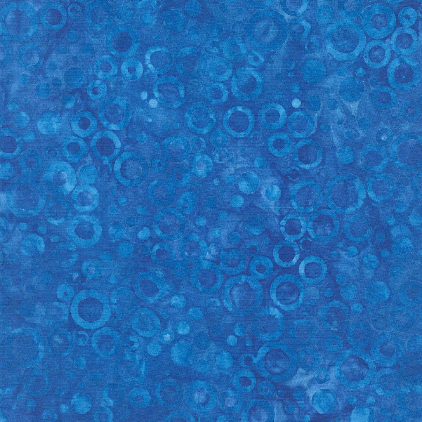 Artisan Batiks - Dotted Circles Royal Blue Yardage
