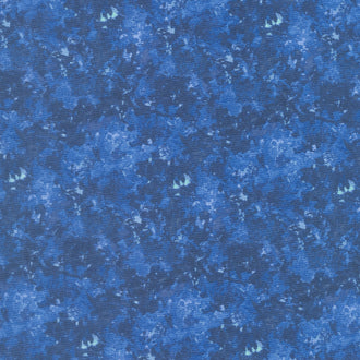 Rhapsody in Blue - Texture Dark Blue Yardage