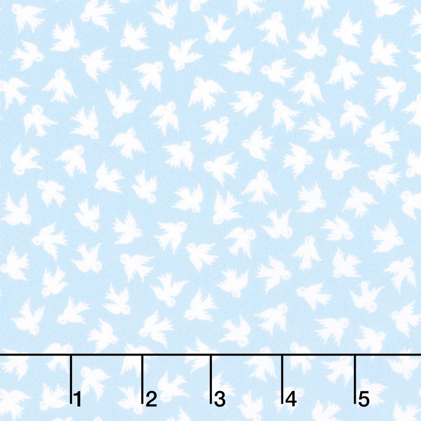 Blast from the Past - Birds Blue Yardage