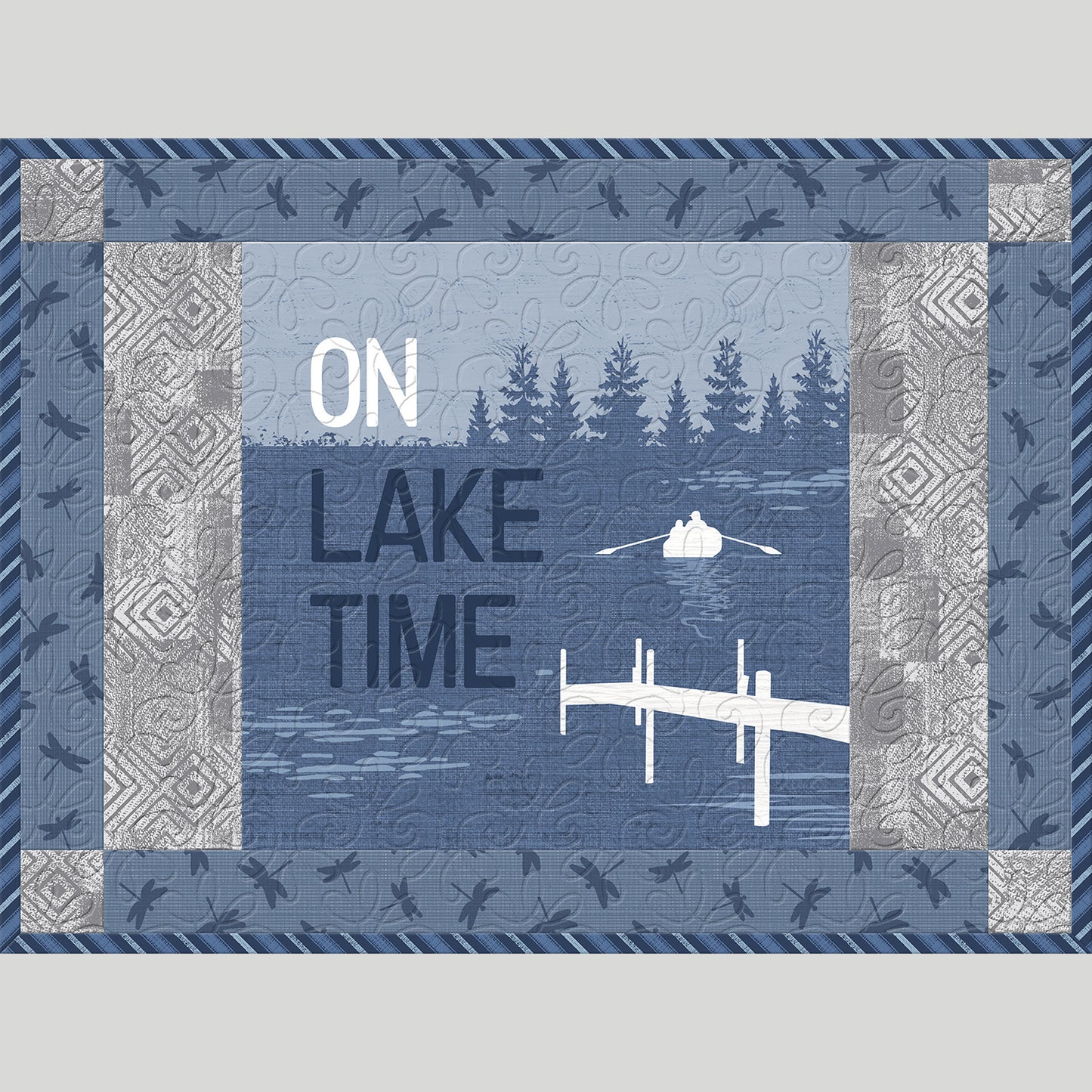 Lake Retreat Place Mats Kit