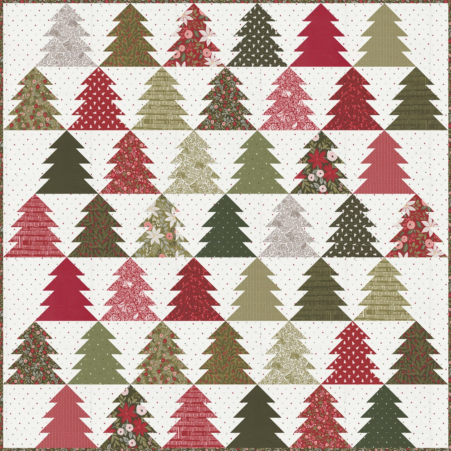 Digital Download - Fir Tree Lane Quilt Pattern