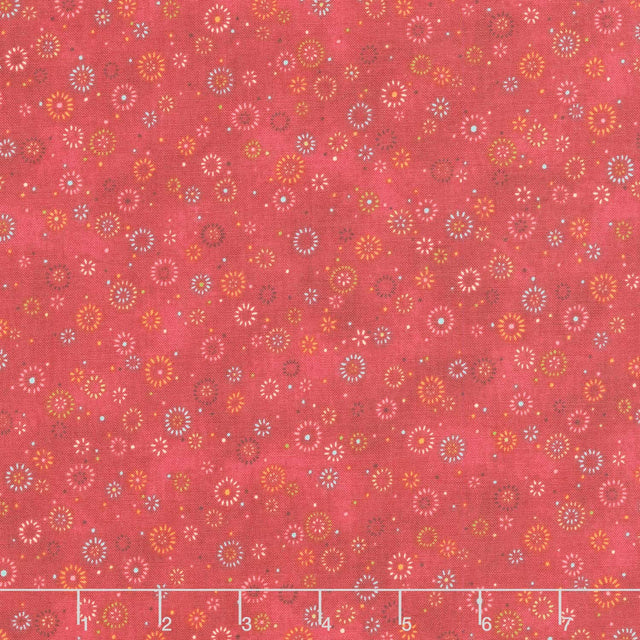 Star Of Wonder, Star Of Light - Twinkle Red Yardage