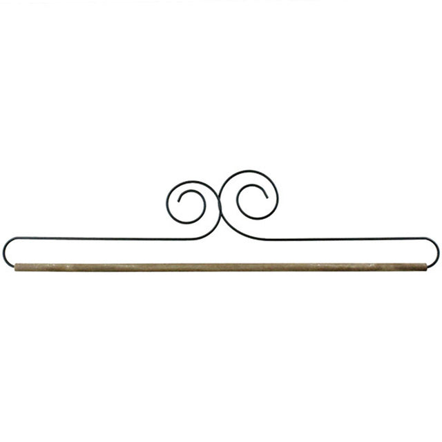 Double Scroll Dowel Quilt Hanger - 18"