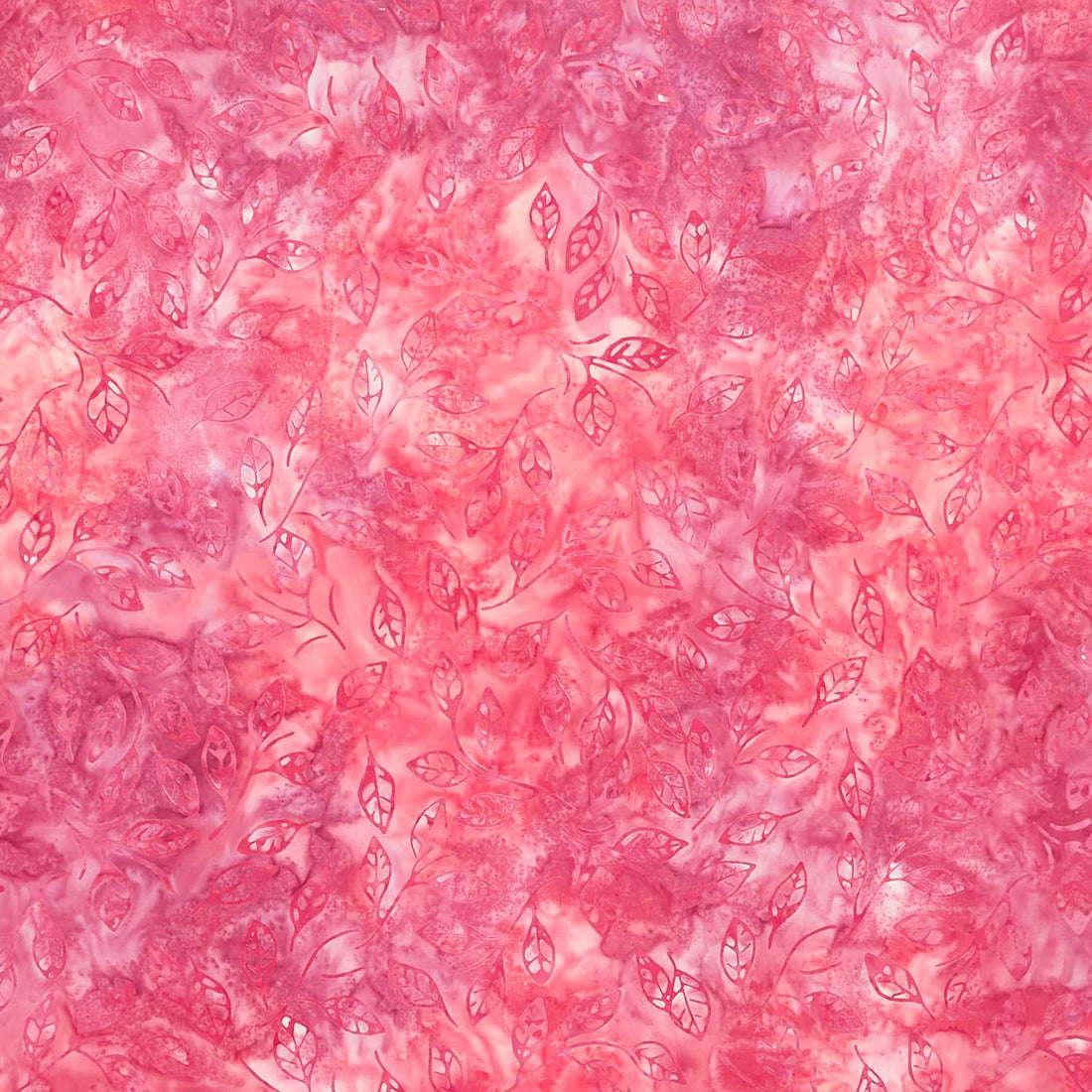 Breezy Batiks - Falling Leaves Red Daiquiri Yardage