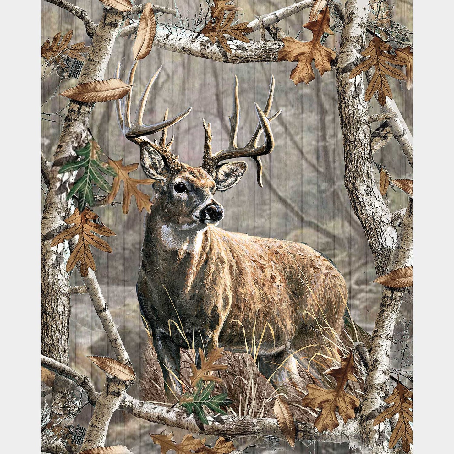 Realtree - Plank Deer Multi Panel