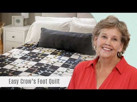 Crow's Foot Quilt Pattern by Missouri Star