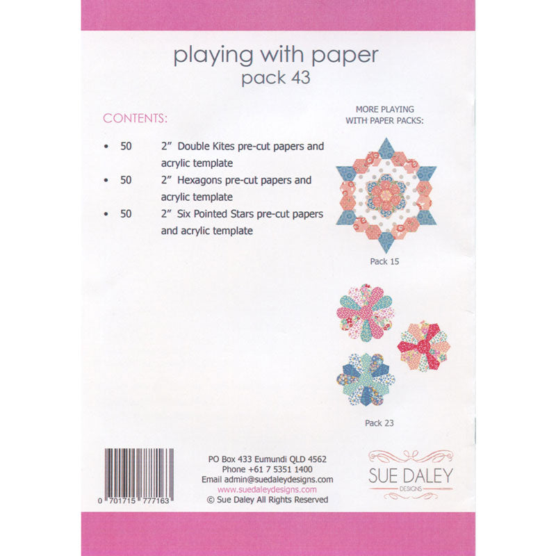 Sue Daley Playing With Paper Pack 43