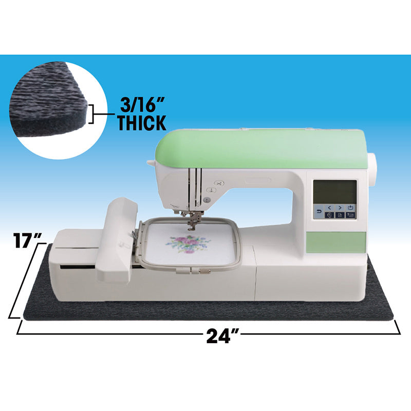 Stay-In-Place Sewing Machine Mat - 17" x 24"