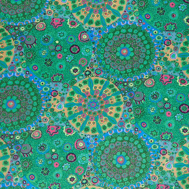 Kaffe Collective - Millefiore Jade 108" Wide Backing Yardage