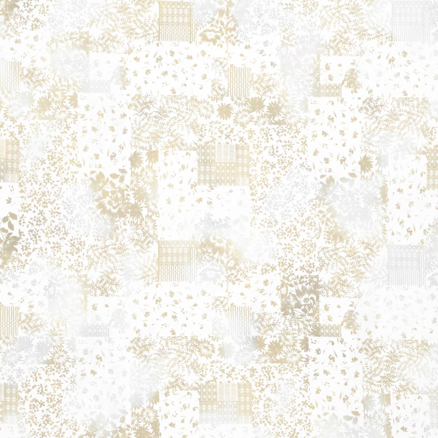 Ethereal - Patchwork Cream Yardage