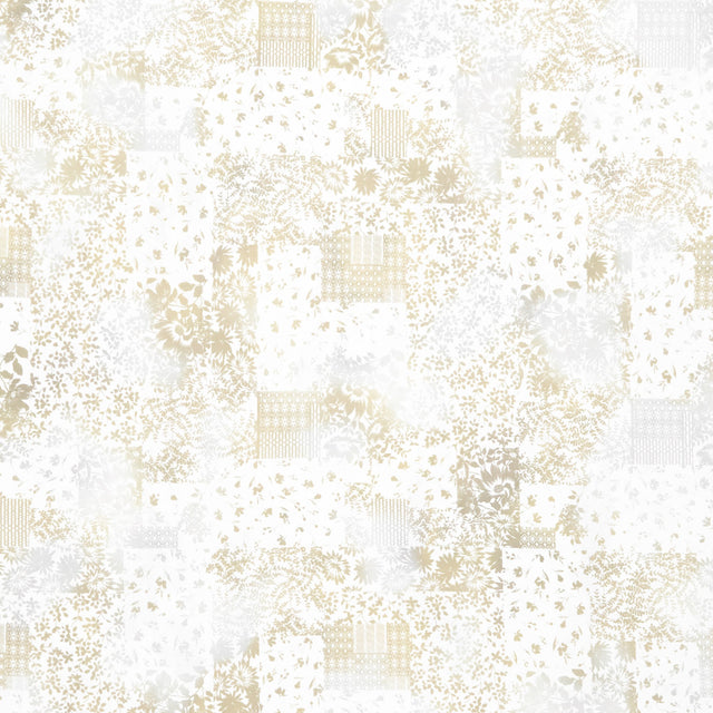 Ethereal - Patchwork Cream Yardage