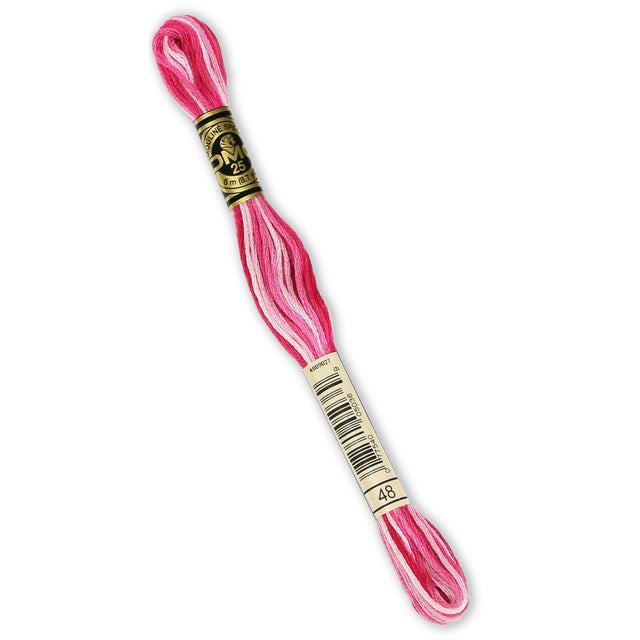 DMC Embroidery Floss - 48 Variegated Baby Pink