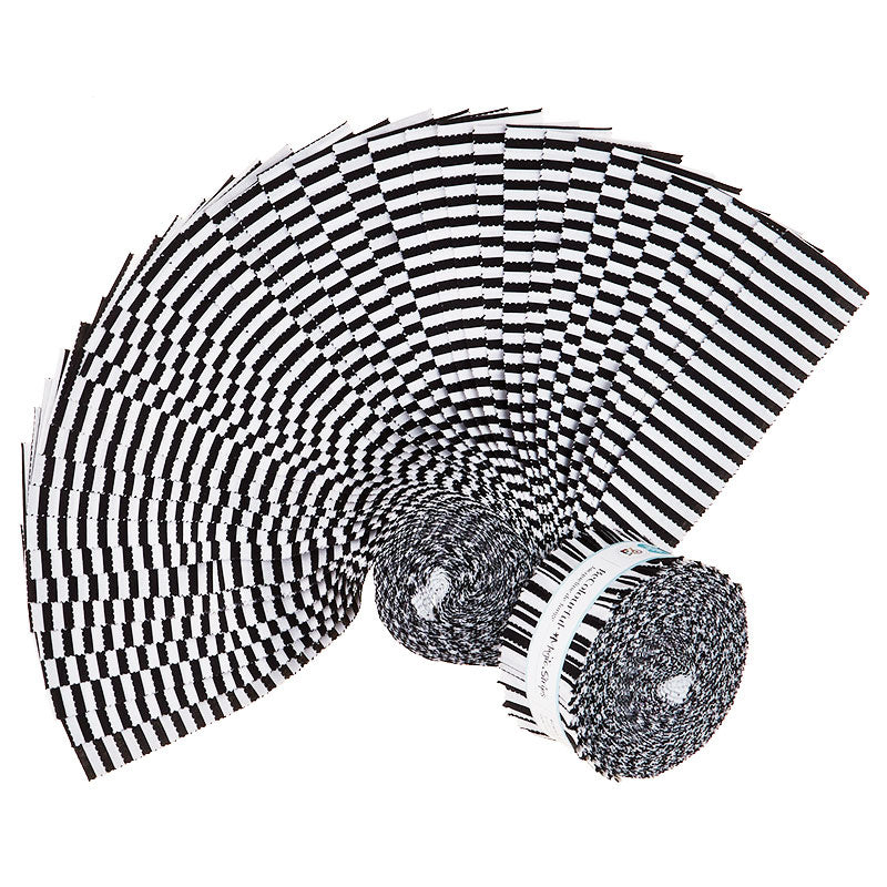 Be Colorful - Straight Stripe Metallic 2 1/2" Strips