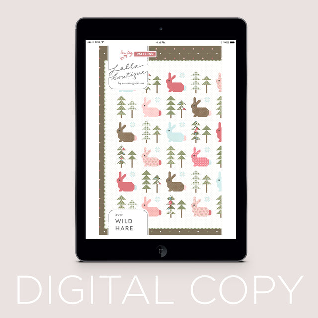 Digital Download - Wild Hare Quilt Pattern