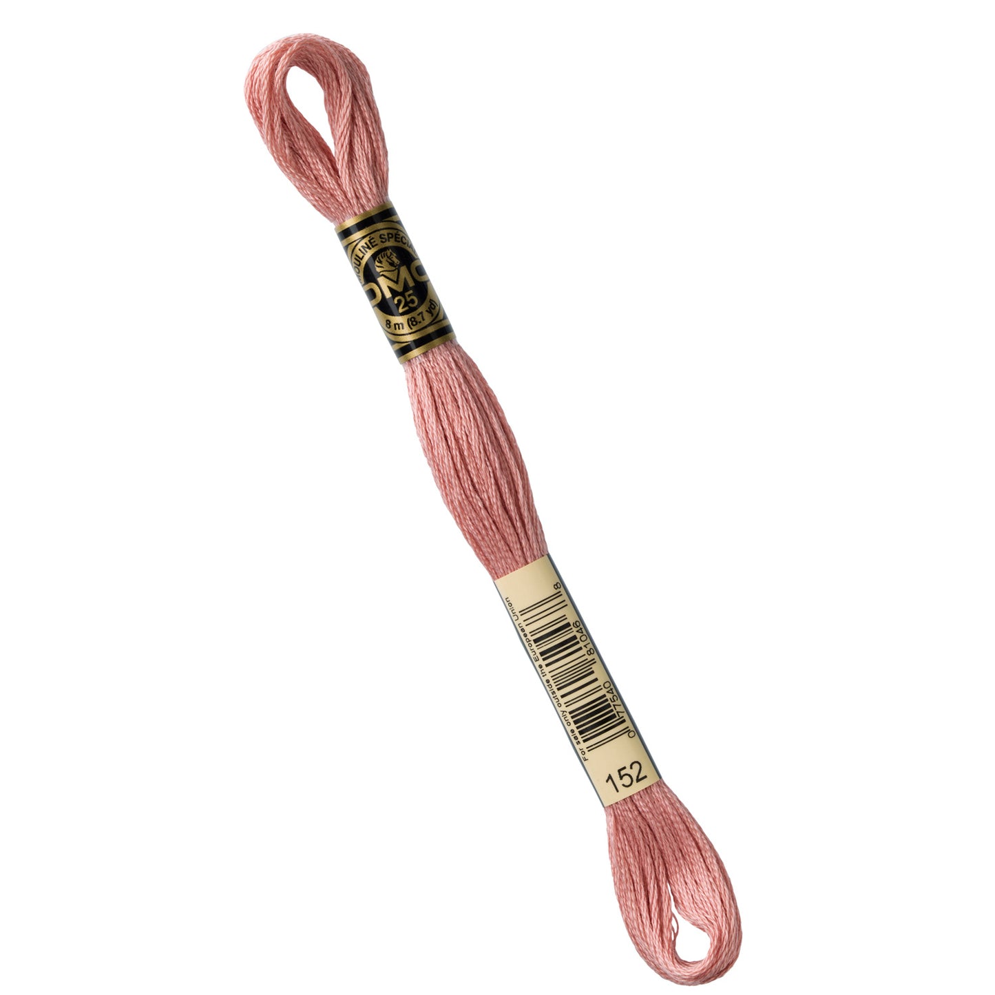 DMC Embroidery Floss - 152 Medium Light Shell Pink