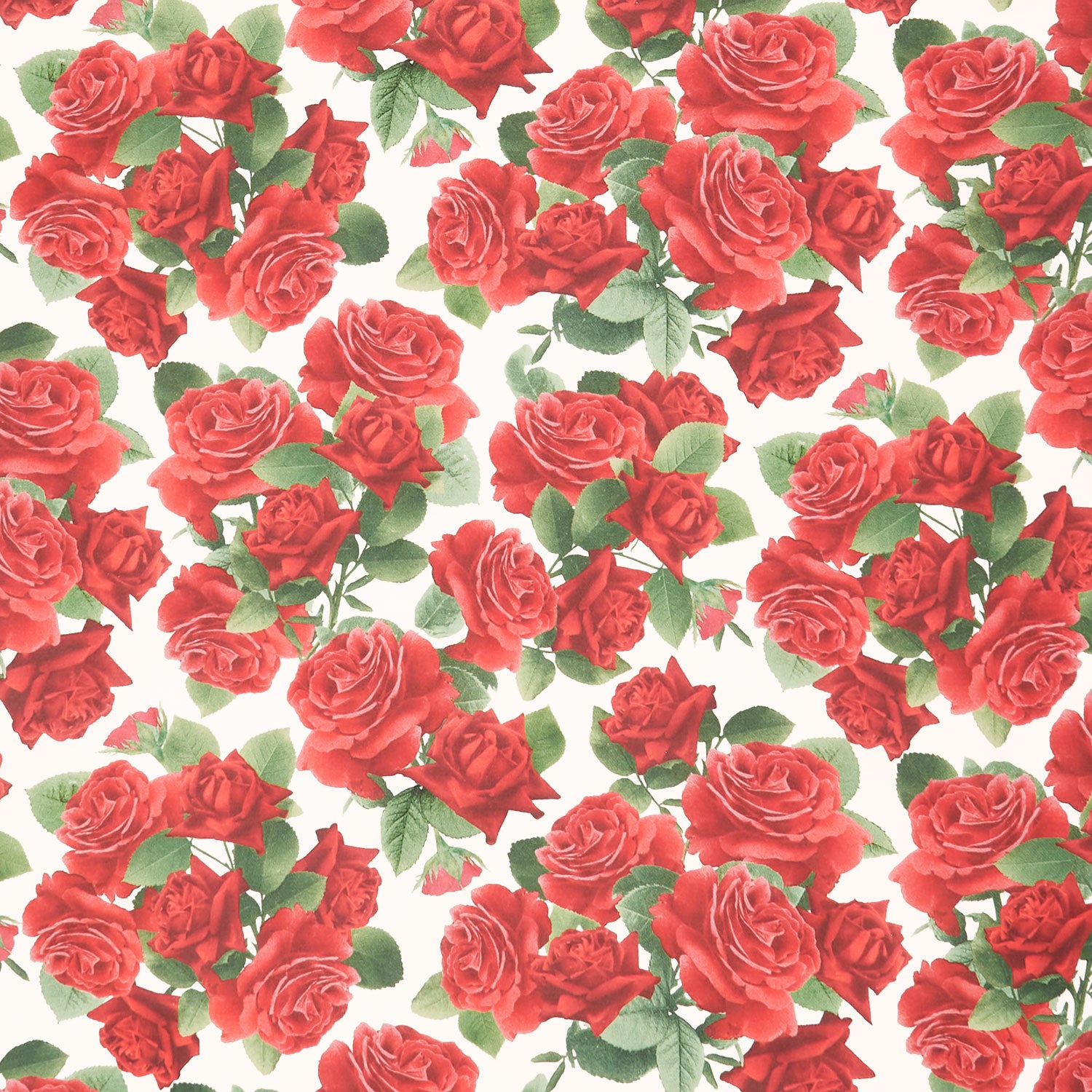 Vintage Rose Pattern Fabric