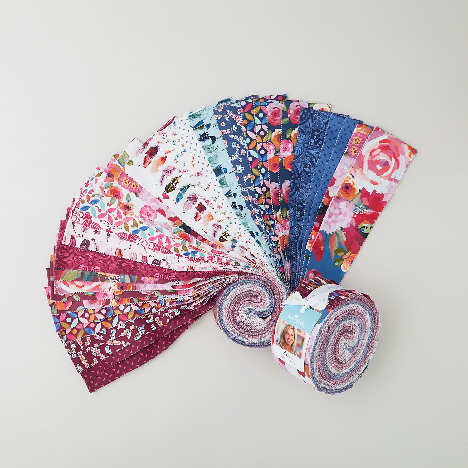 Poppies and Plumes Rolie Polie