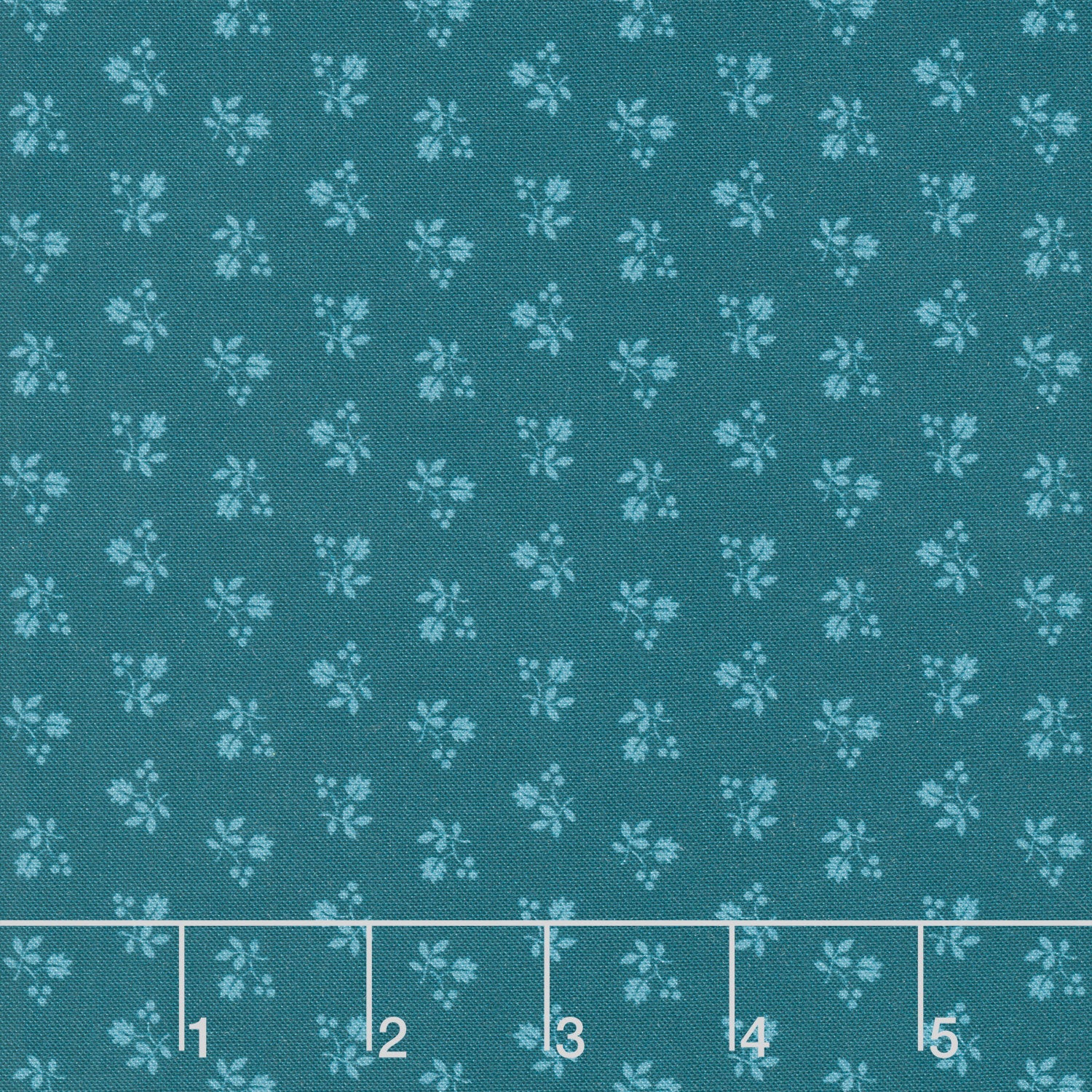 Red White and Beautiful - Sprigs Blue Yardage