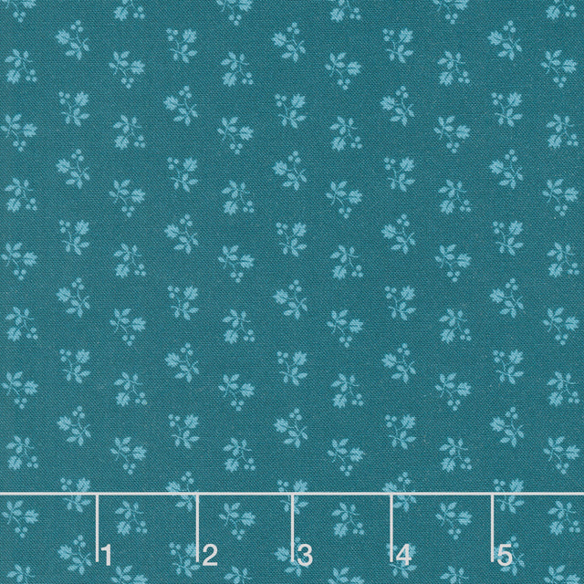 Red White and Beautiful - Sprigs Blue Yardage