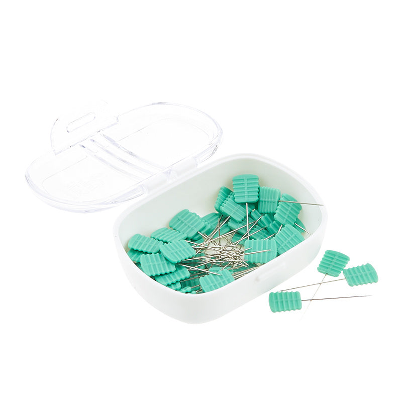 Magic Pins™ Flathead Patchwork Extra Long Fine Pins - 50 count
