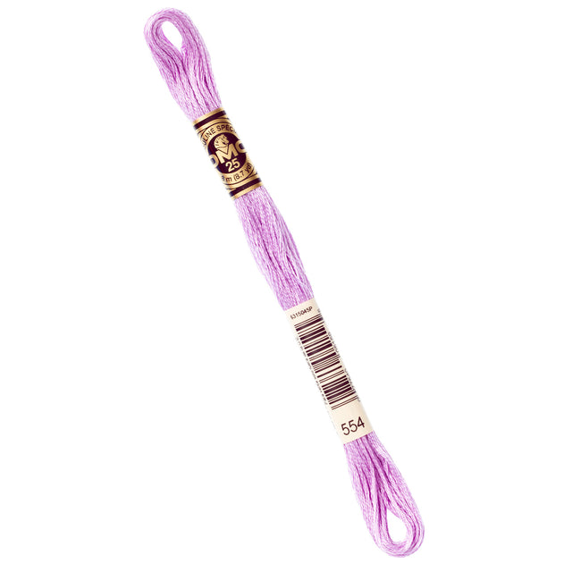DMC Embroidery Floss - 554 Light Violet