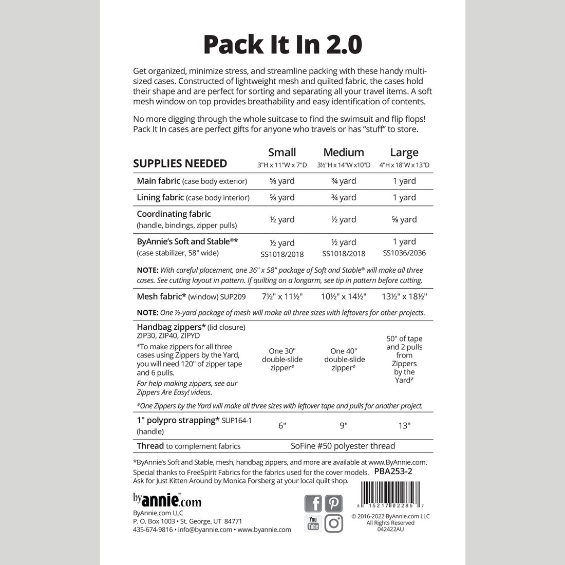 Pack It In 2.0 Cases Pattern