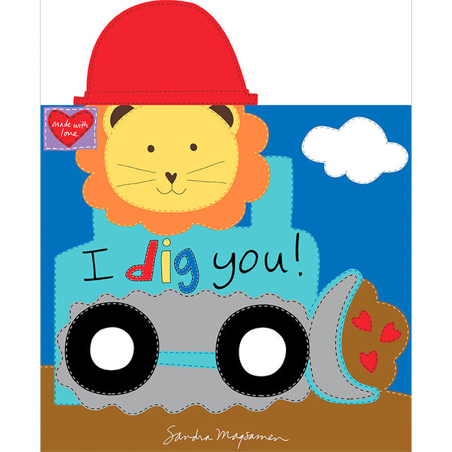 Huggable & Lovable Books - I Dig You Book Multi Panel