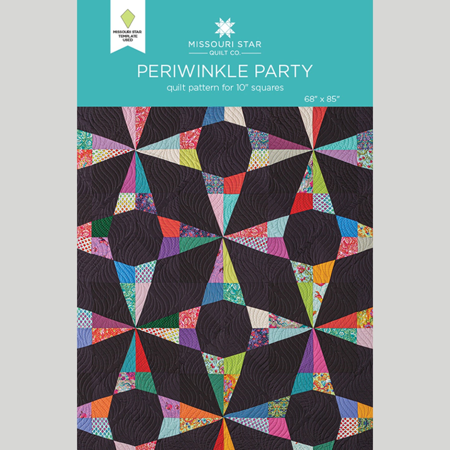Periwinkle Party Quilt Pattern by Missouri Star