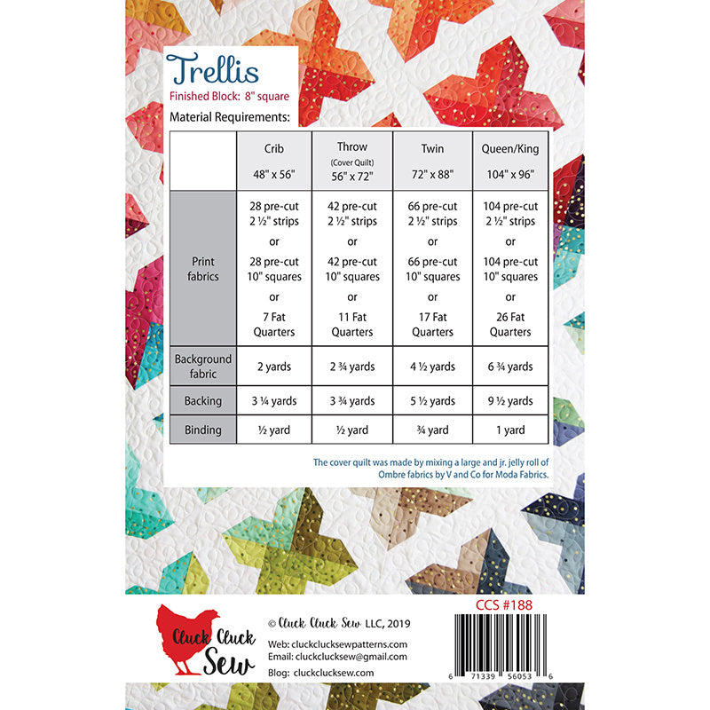 Digital Download - Trellis Quilt Pattern