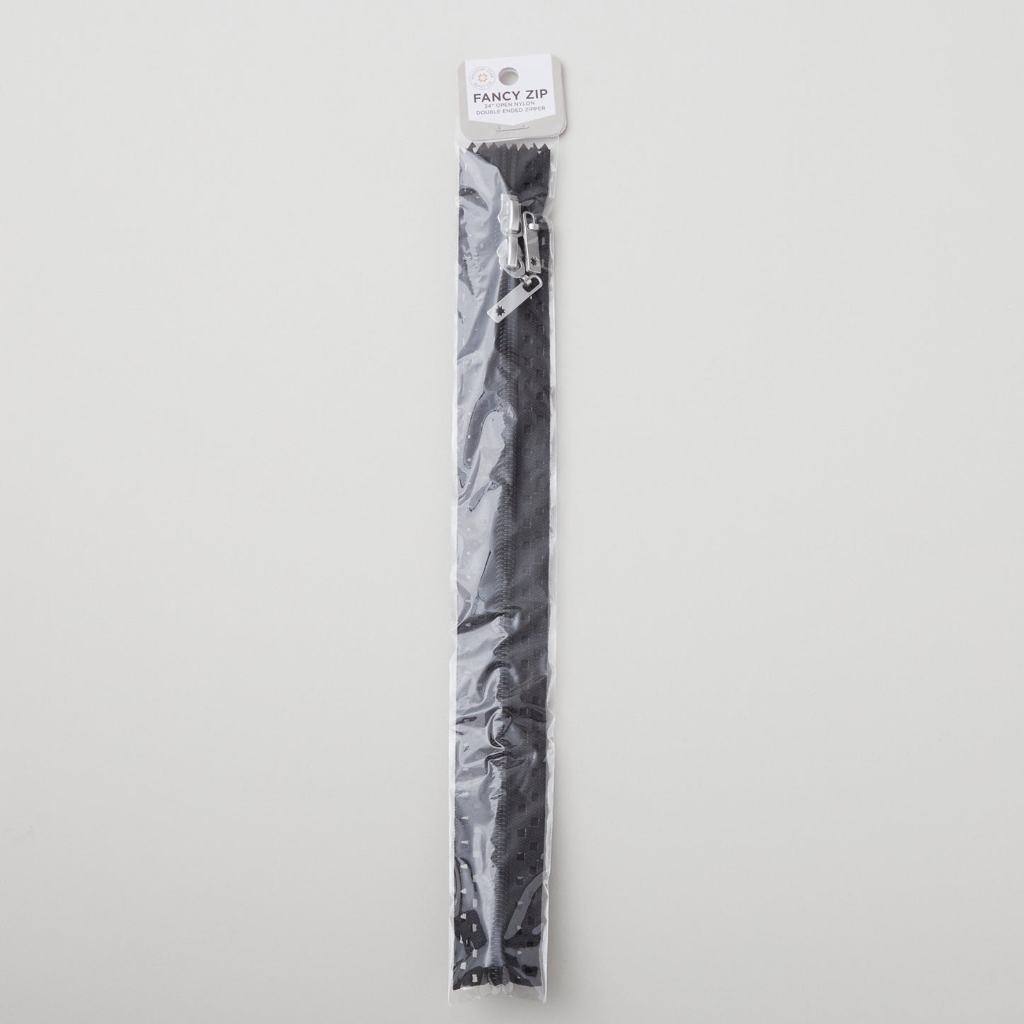 Missouri Star Fancy Zips 24" Double Headed Zipper - Black