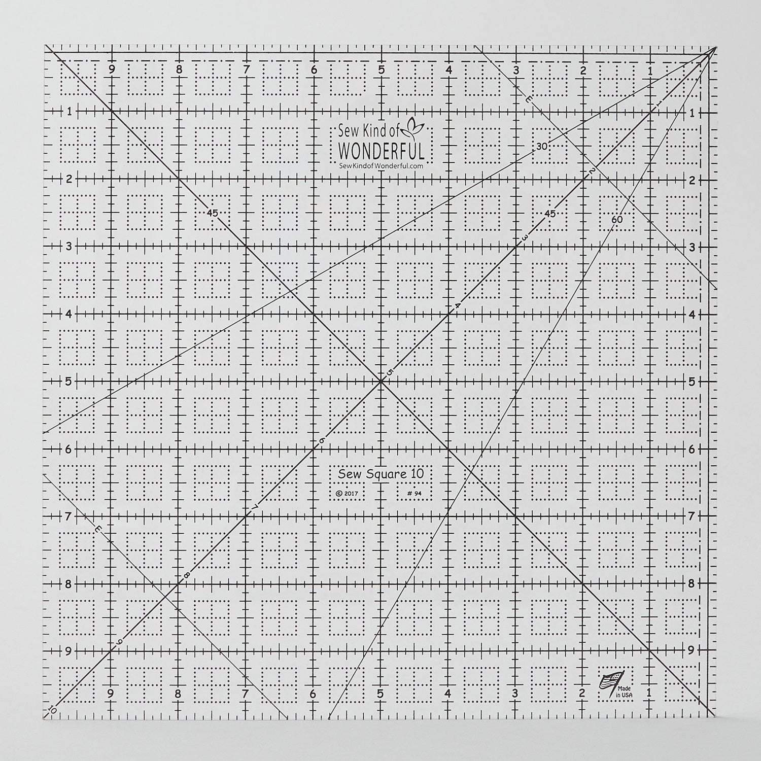 Sew Square 10™ Ruler
