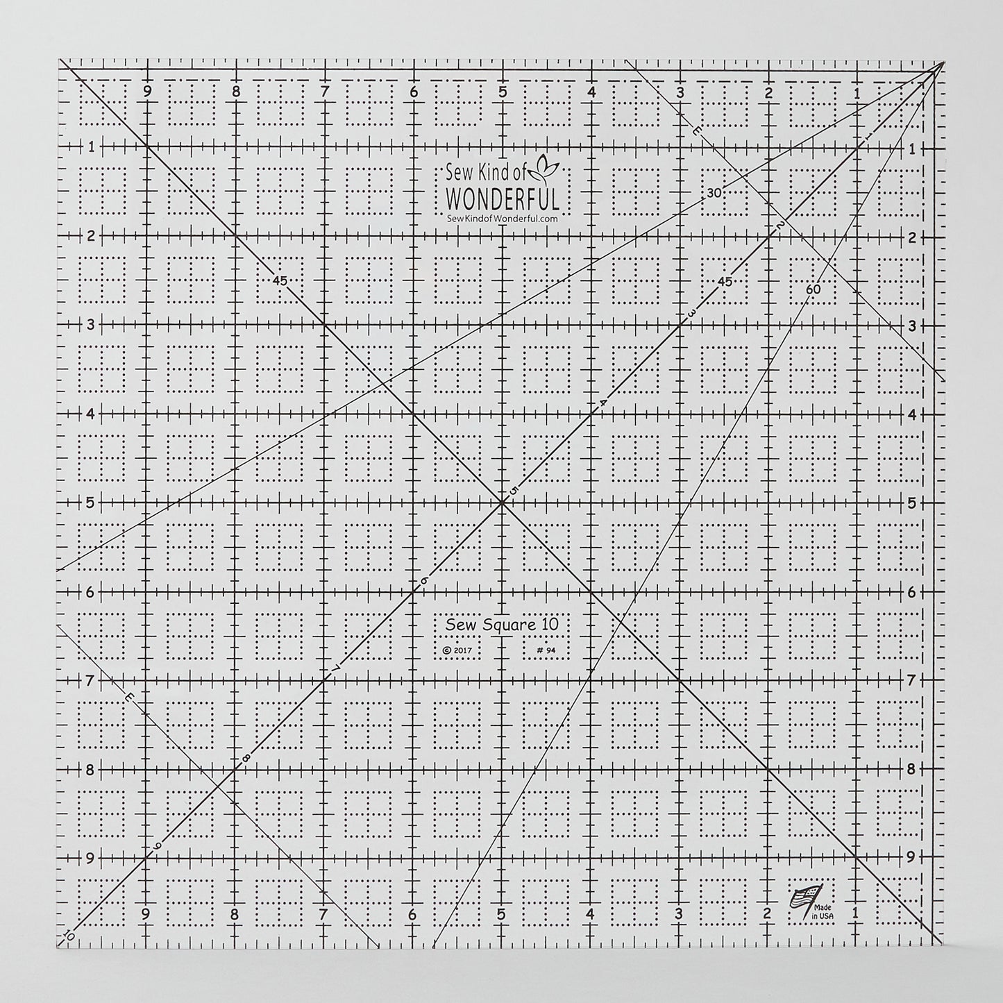 Sew Square 10™ Ruler
