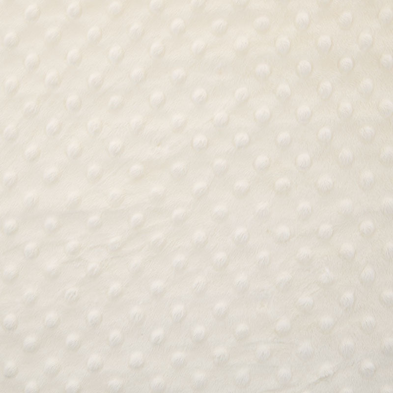Cuddle® Embossed Dimple - Ivory 60" Minky Yardage