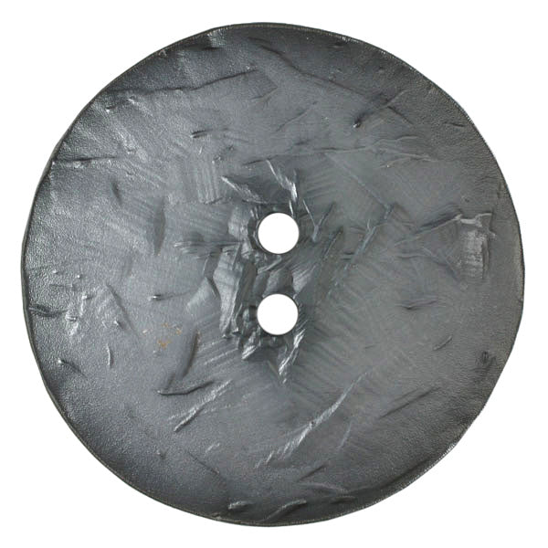 Round Polyamide 60mm Button - Slate