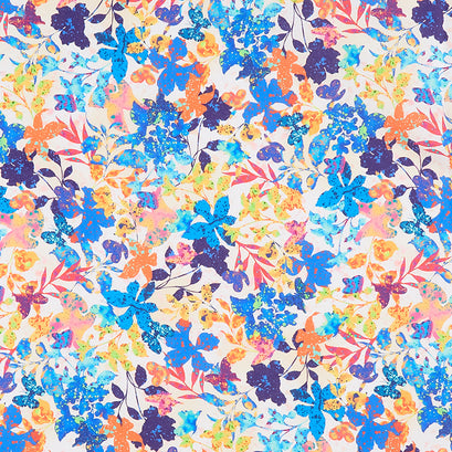 Leaflet - Sprigs Cream Yardage