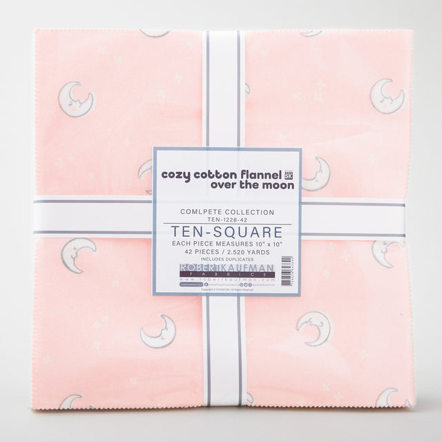 Cozy Cotton Flannels - Over the Moon Full Collection Ten Squares