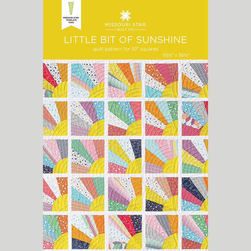 Little Bit of Sunshine Quilt Pattern by Missouri Star