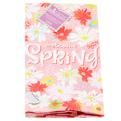 Welcome Spring Towel