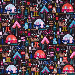 Happy Camper Fabric Collection from Michael Miller Fabrics