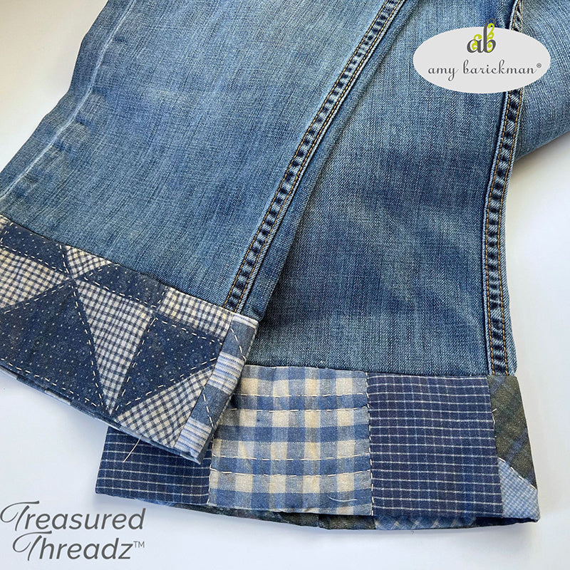 Treasured Threadz™ Missouri Star Blue Quilt Block Panel