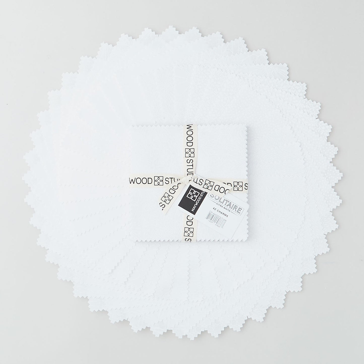 Solitaire Whites Ultra White Charm Pack