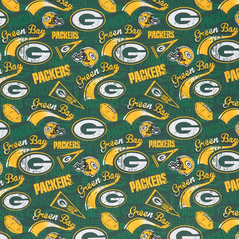 NFL - Green Bay Packers Green Yellow Yardage